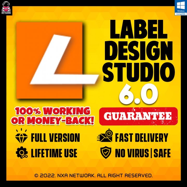 Label Design Studio 6.0 | Guide Provided | Lifetime Full Version | 100% ...