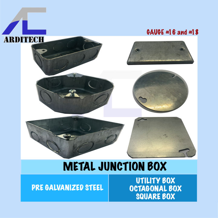 WHOLESALE METAL JUNCTION BOX UTILITY BOX SQUARE BOX | SOLD PER BOX ...