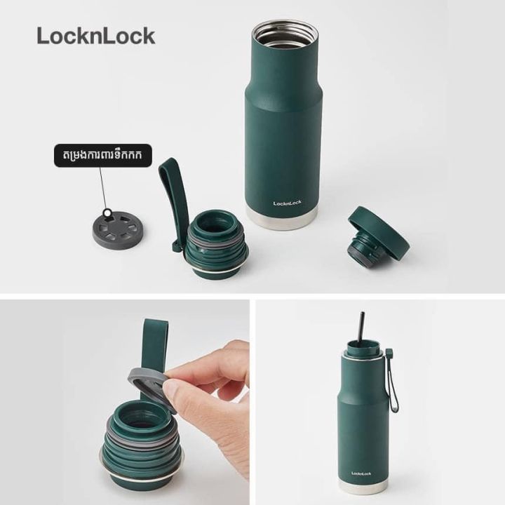 Bình giữ nhiệt LocknLock Metro Edge Tumbler LHC4199 620ml | Lazada.vn