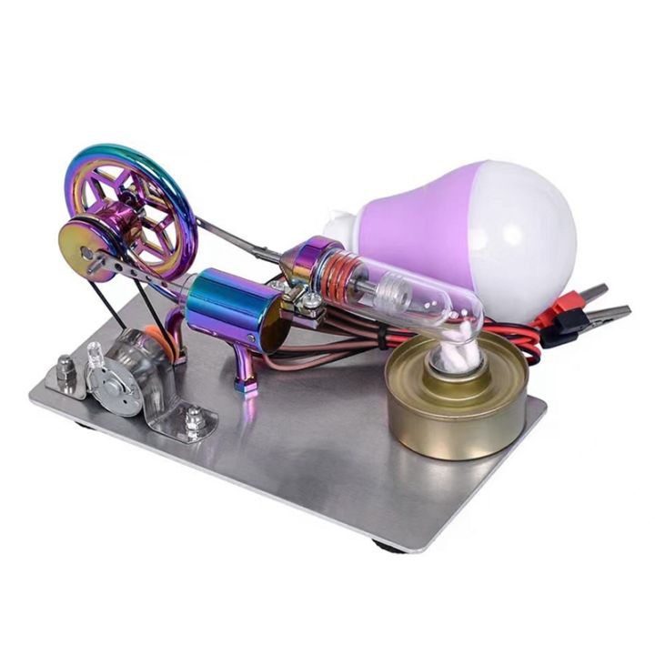 Hot Air Stirling Engine Model Generator Engine Physics Experiment ...