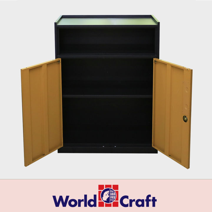 Astra Orion Short Storage cabinet with swing metal doors Home Office ...