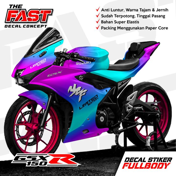 TERBARU BISA COD Decal Gsx R150 Full Body Stiker Gsx R150 Full Body ...