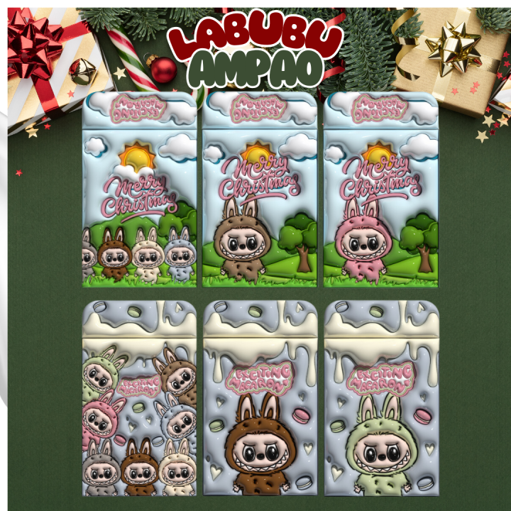 3D Labubu Ampao Money Envelope - 10 pcs per pack Angpao | Lazada PH
