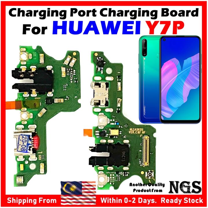 ORIGINAL Charging Port Charging Board For HUAWEI Y7P with Handsfree ...