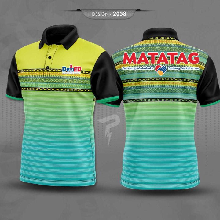 DEPED MATATAG POLO SHIRTS UNIFORM FULL SUBLIMATION POLO-Shirt FOR MEN ...