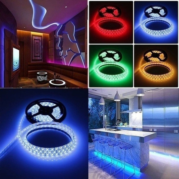 Led Strip Lights Kit RGB Led Light Strip with 44 Key IR Remote RGB ...
