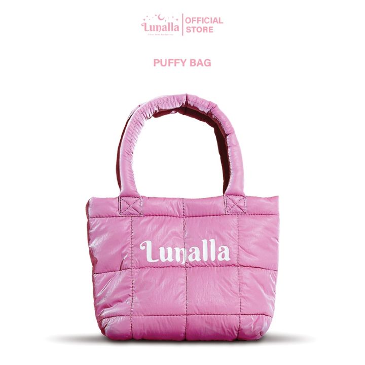 LUNALLA - Puffy Bag Pink | Lazada Indonesia