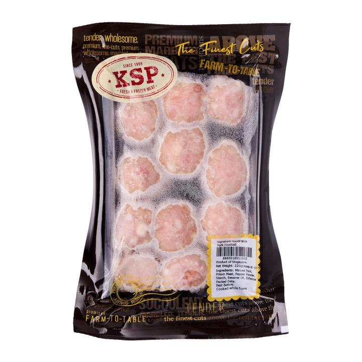 Ksp Signature Handmade Pork Meatball - Frozen | Lazada Singapore