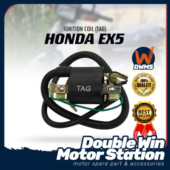 HONDA EX5 IGNITION COIL BODY COIL PLUG COIL (TAG) STANDARD | Lazada