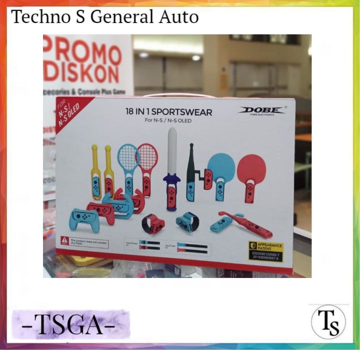 18 In 1 Sportswear Nintendo Switch V1 V2 OLED - TNS 2125 | Lazada Indonesia