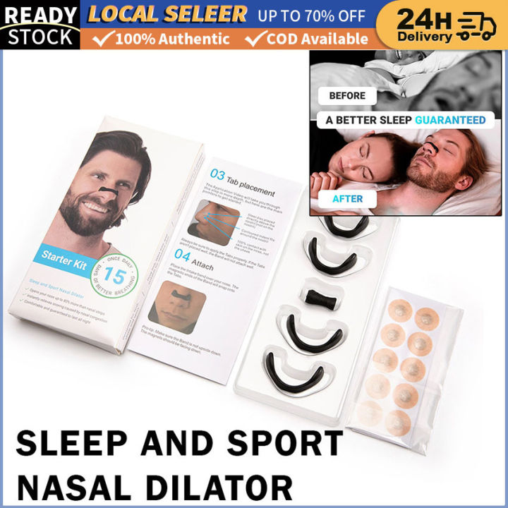 Sport Increase Air Intake Nasal Breathing Dilator Starter Magnetic ...