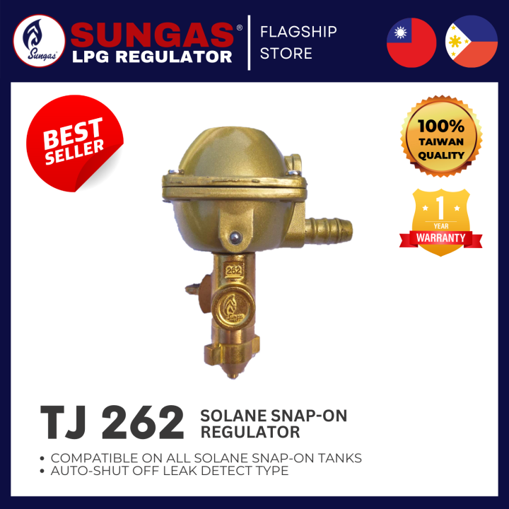 SUNGAS Solane Snap-on | Automatic Regulator Type | Lazada PH