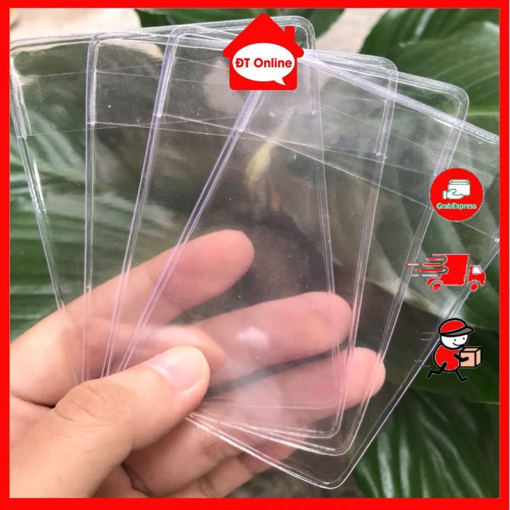 10 Bọc Chống Xước Chip CCCD - ATM, Vỏ Bọc Căn Cước Công Dân Thẻ ATM ...