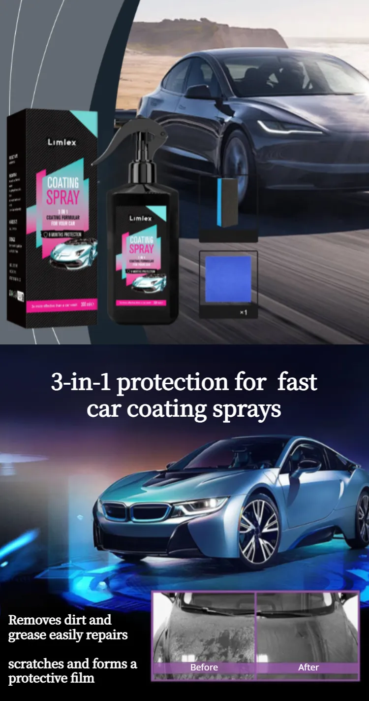 Car Coating Agent Car Paint Crystallization Nano-Crystal Coating Wax ...