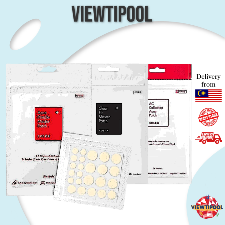 Cosrx Acne Pimple 24 patch / Clear Fit Master Patch 18 Patch / Ac Patch ...