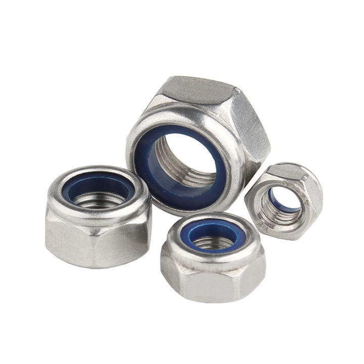 304 Stainless Steel M2 M2.5 M3 M4 M5 M6 M8 M10 M12 M14 M16 Self-Locking Hex Locking Screw Anti ...