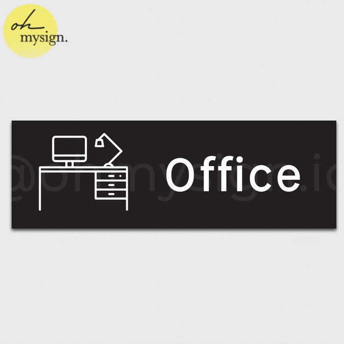 Terlaris SIGN BOARD OFFICE | PAPAN SIGN KANTOR | OFFICE SIGNAGE Keren ...