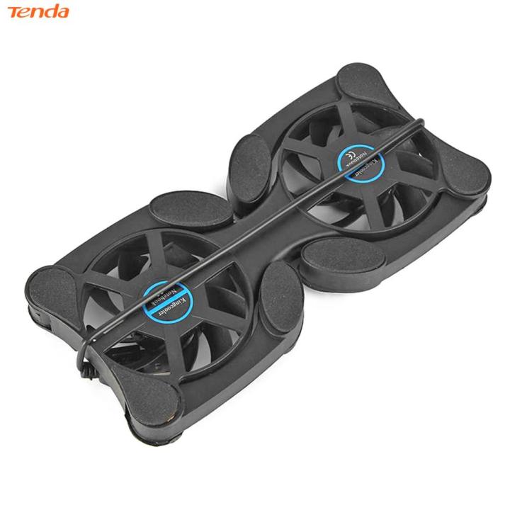 Portable Collapsible Laptop Cooler USB Dual Fan Cooling Pad for ...