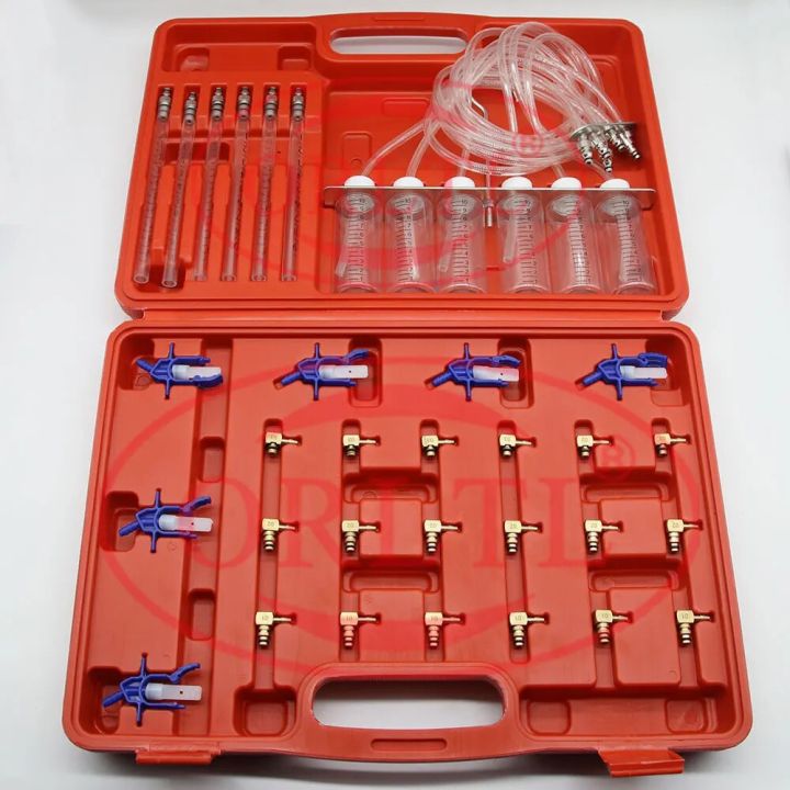 Common Rail Oil Return Flow Flow Test Tool Kit Diesel Injector Tester ...