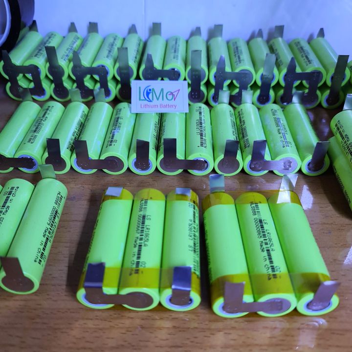 Khối pin 2,6AH - 5AH / 40A. Pin 3S1P / 3S2P Đóng sẵn chưa có mạch bảo ...