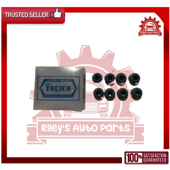 NEW TOKICO VALVE SEAL SET(8pcs) FOR TOYOTA 3AU ENGINE | Lazada PH