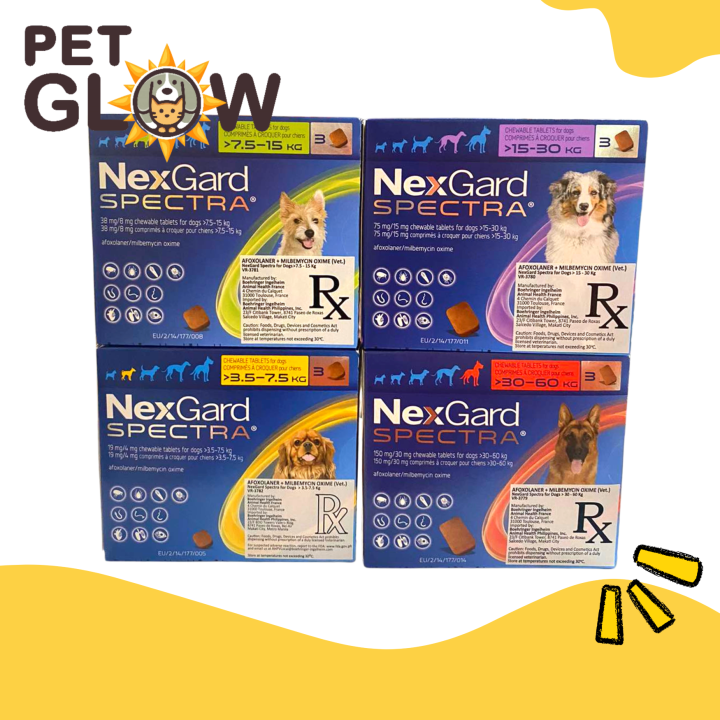 NexGard Spectra Chewable Tablets | Lazada PH