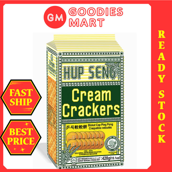 Hup Seng Cream Crackers 428g | Lazada Singapore