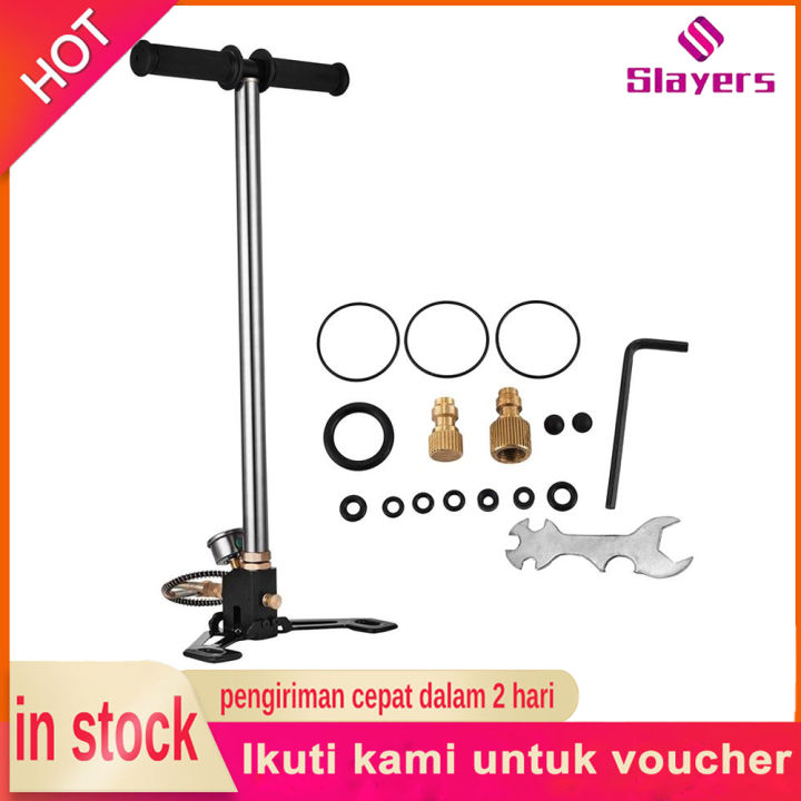Pcp Pump 6000Psi High Pressure Hand Pump 3 Stage Air Pump For High Pressure Tires And Pre ...