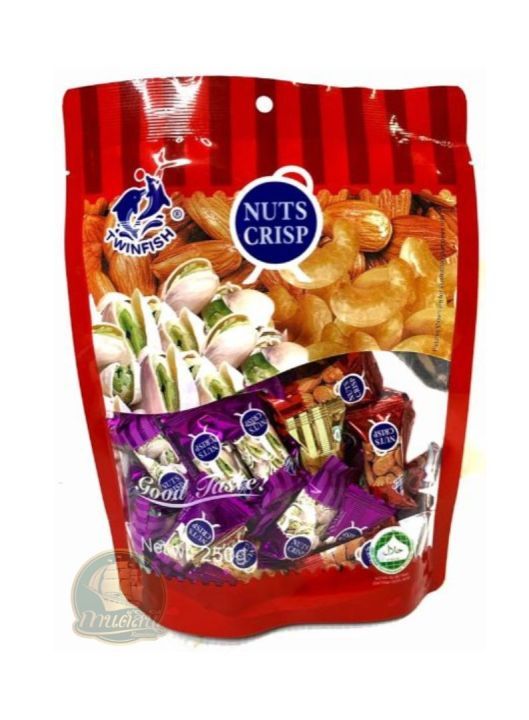 Nuts Crisp ขนมถั่ว ตุ๊บตั๊บ ขนาด 250 g | Lazada.co.th