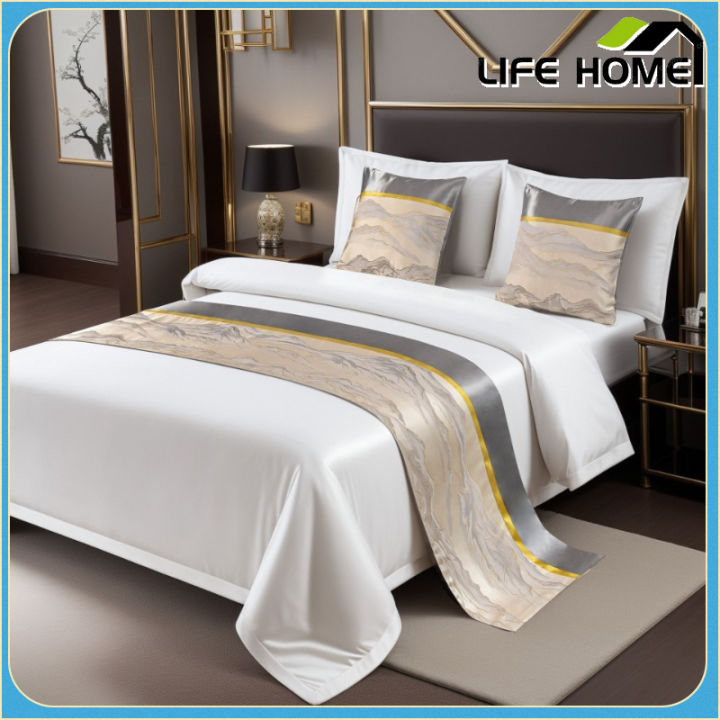 Hotel Bed Runner Bed Mat High End Hotel Bed Throwing Bed Runner Bed ...
