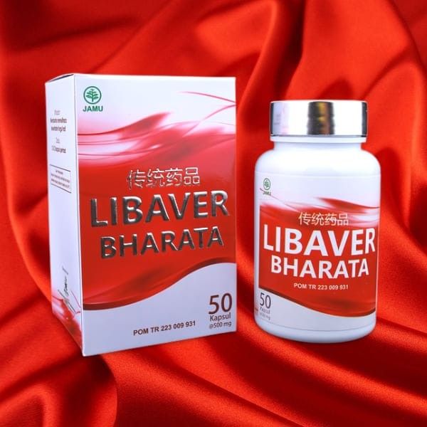 Libaver Bharata obat liver - Kemasan 200g Isi 50 Kapsul - 100% Original ...