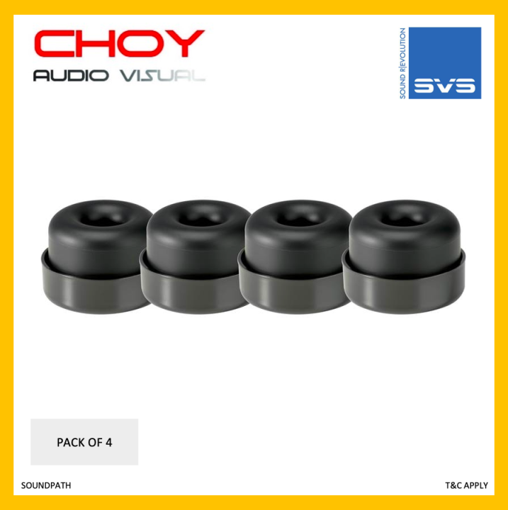SVS SoundPath Subwoofer Isolation System (Pack of 4 Pcs) | Lazada