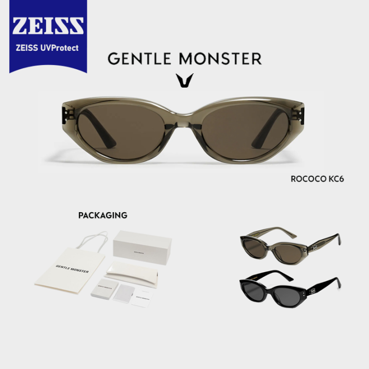 GENTLE MONSTER ZEISS LENS ROCOCO KC6 / 01 KOREAN SUNGLASSES UNISEX ...