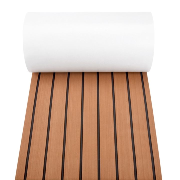 (HOBY) 6MM Self Adhesive EVA Foam Teak Sheet Marine Boat Yacht ...