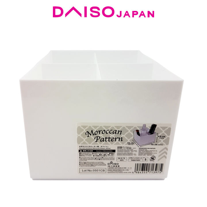 Daiso Moroccan Partition Box | Lazada PH