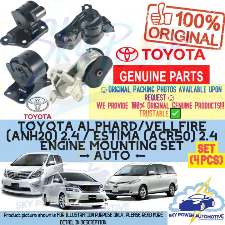 TOYOTA ALPHARD/VELLFIRE (ANH20) 2.4 / ESTIMA (ACR50) 2.4 (AUTO) 100% ...
