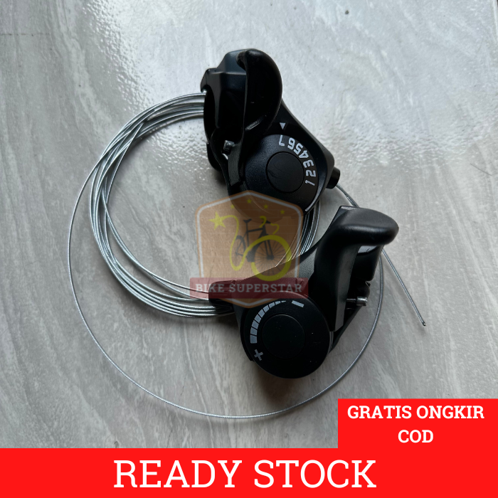 Shifter Sepeda 3 x 7 Speed TX30 MTB Gunung Lipat | Lazada Indonesia