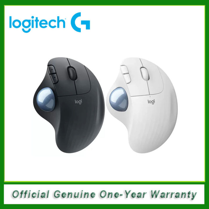 Original Logitech Ergo M575 Wireless Trackball Ergonomic Mouse Professional Drawing Laser Mice ...