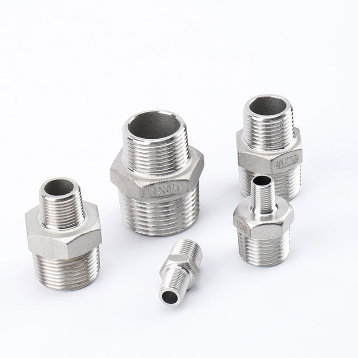 304 Stainless Steel Brass Pipe Fitting 1/8 1/4 1/2 3/8 3/4 inch ...