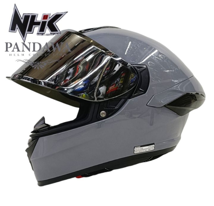 HELM NHK MARK1 ELITE PLAT IRIDIUM HELM FULL FACE COD Helm Nhk Mark1 ...