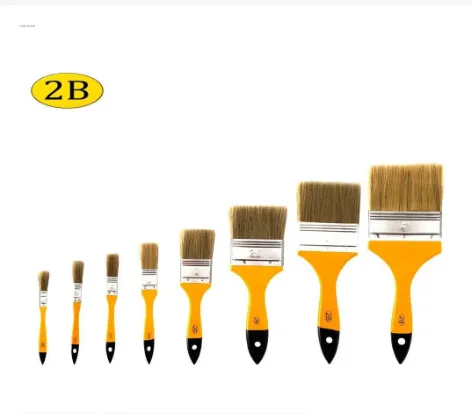 2B Utility Paint Brush With Different Sizes 1'' 1/2 '' 3/4'' 1 1/2 '' 2 ...