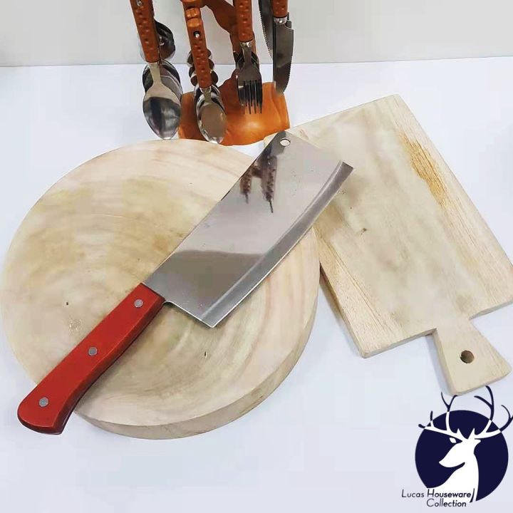 MAKAPAL WOODEN CHOPPING BOARD / NATURAL HARDWOOD CUTTING BOARD ...