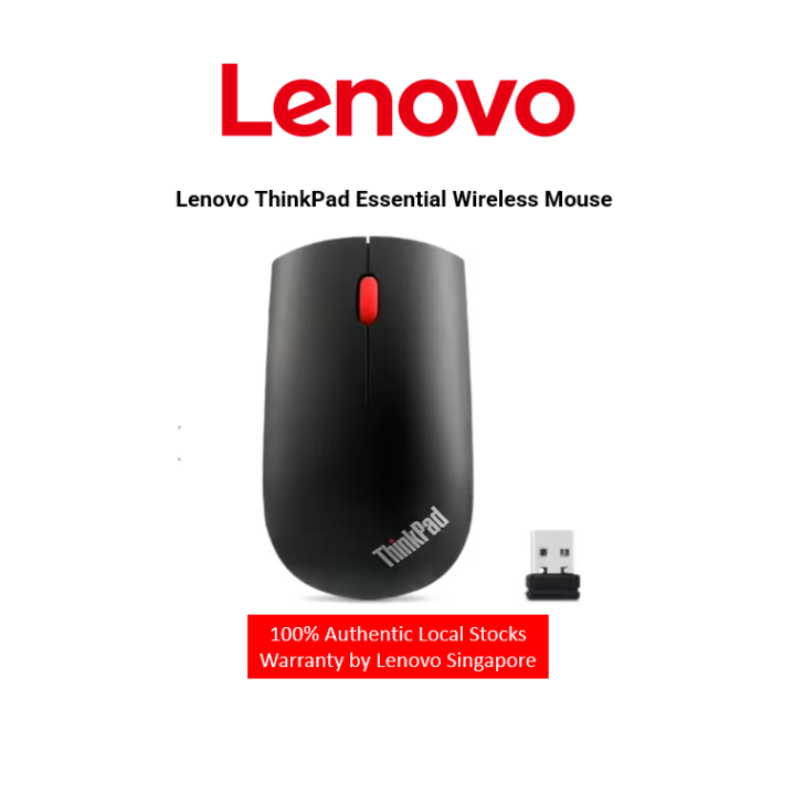 Lenovo ThinkPad Essential Wireless Mouse 4X30M56888 | Lazada Singapore