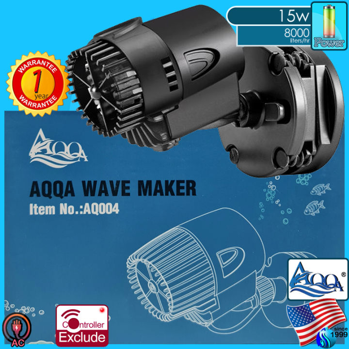 AQQA 360° Rotatable Aquarium Wavemaker Circulation Pump AQ-004 3w / 15w ปั๊มทำคลื่น wave pump ...