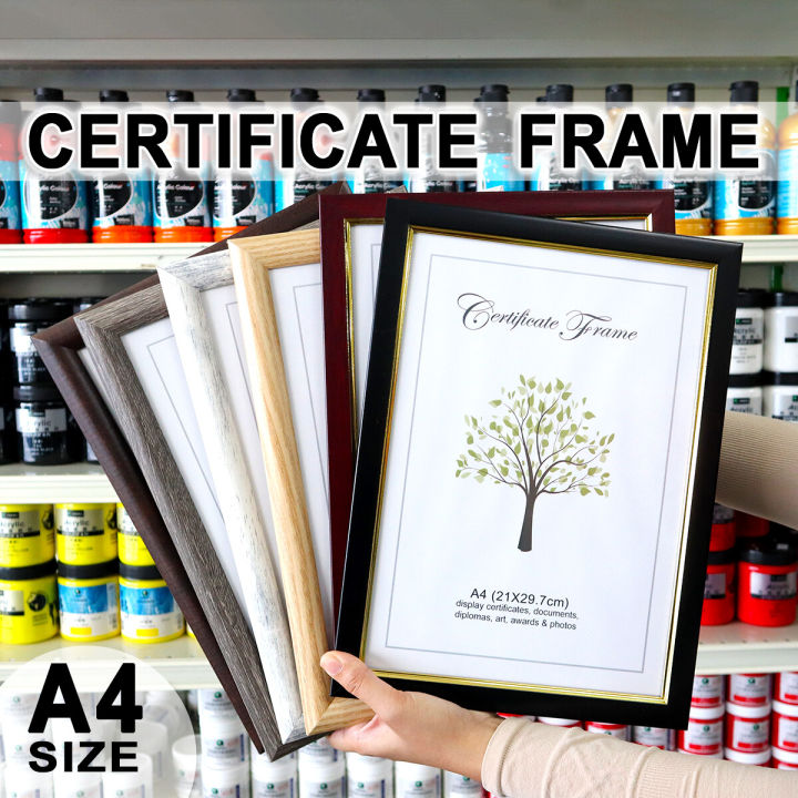 Craft.E A4 / 4R Certificate Document Photo Deco Frame Luxury Vintage ...