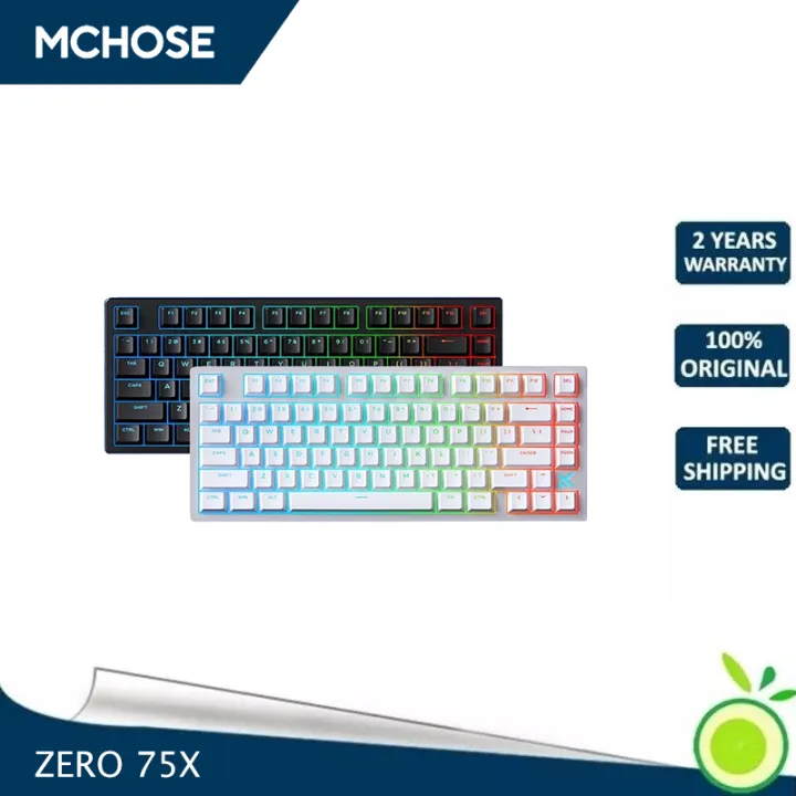 MCHOSE ZERO 75X Mechanical Keyboard Magnetic Switch Wired Hot Swap RGB Low Latency Gaming ...