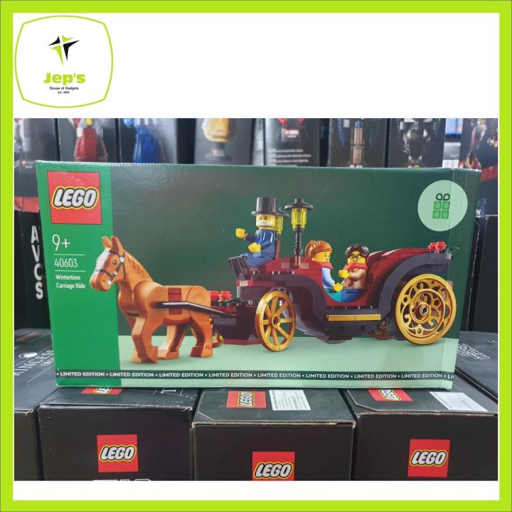 Lego 40603 Wintertime Carriage Ride (2023) | Lazada PH