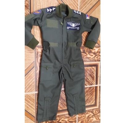 PHILIPPINE AIRFORCE FLIGHT SUIT PAF KIDS UNIFORM WITH NAME PATCH ...