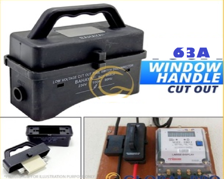 (TNB) Rapid Tech GL63A Cut Out Fuse Switch Disconnector With Fuse Box ...