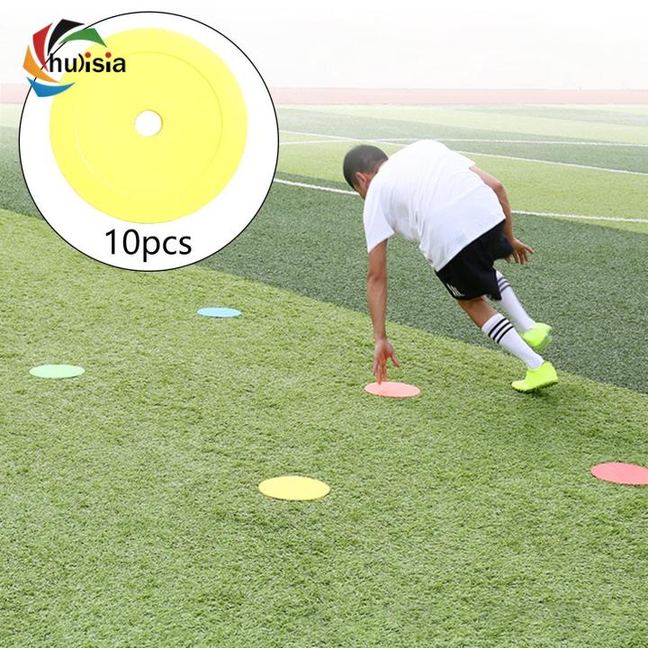 chulisia 10x Flat Cones, Non Slip Floor Discs Flexible Spot Markers for ...
